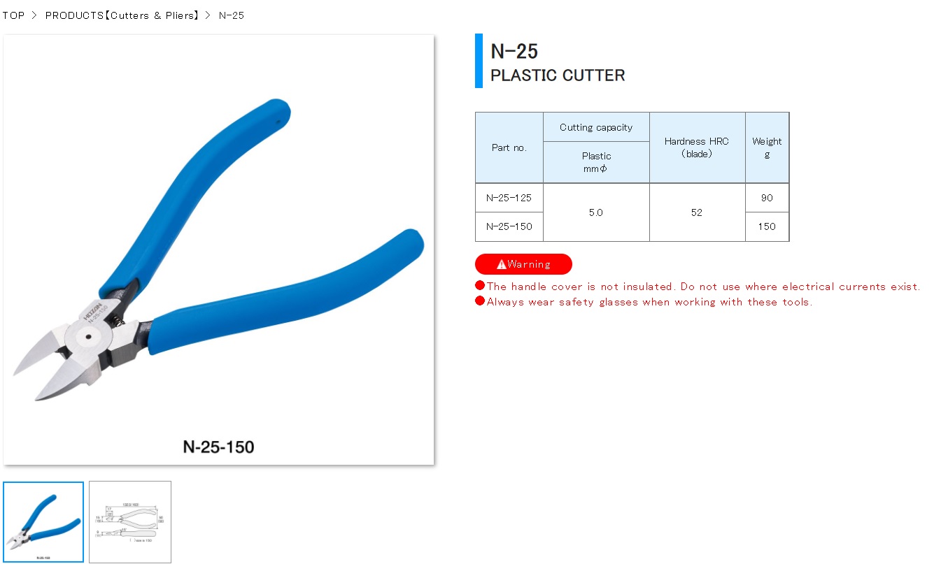 Ichiban Precision Sdn Bhd - Hozan - Hozan Plastic Cutter
